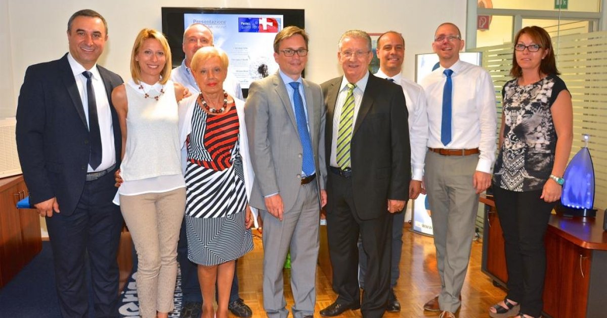 Christian Vitta in visita alla Periso Sa di Isone | laRegione.ch