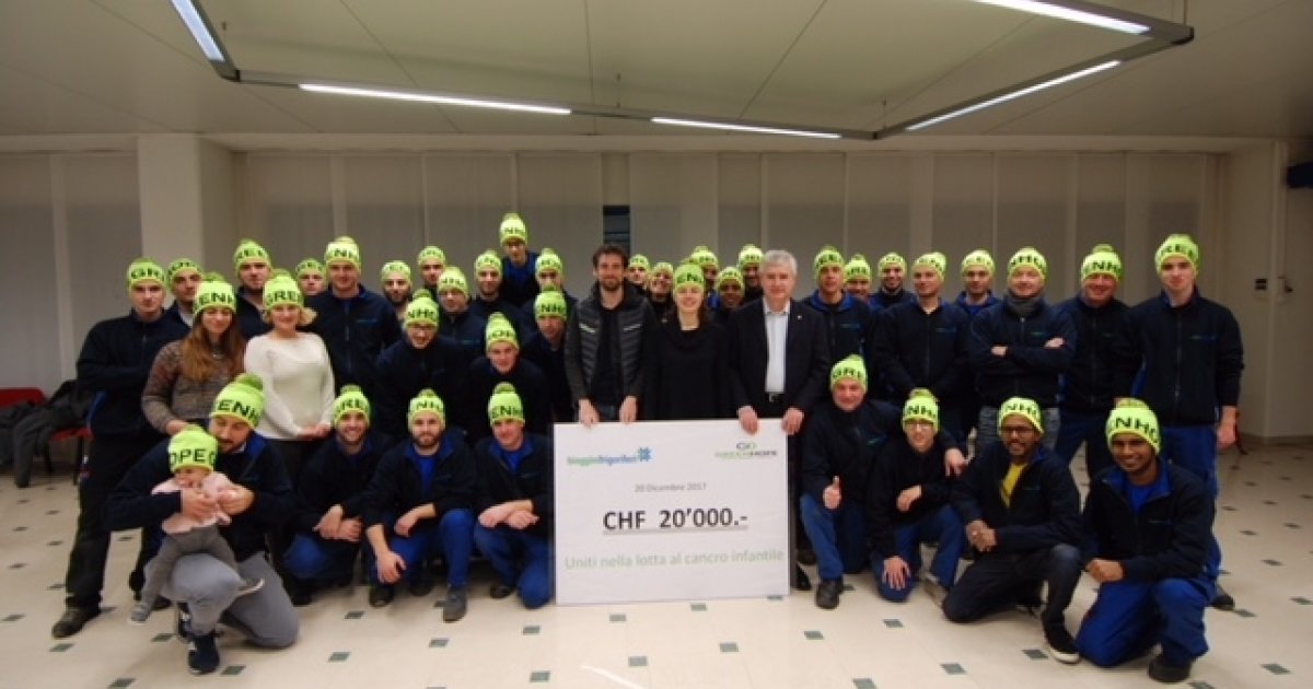 A Greenhope 20mila franchi in ricordo di Gabriele Valentini | laRegione.ch