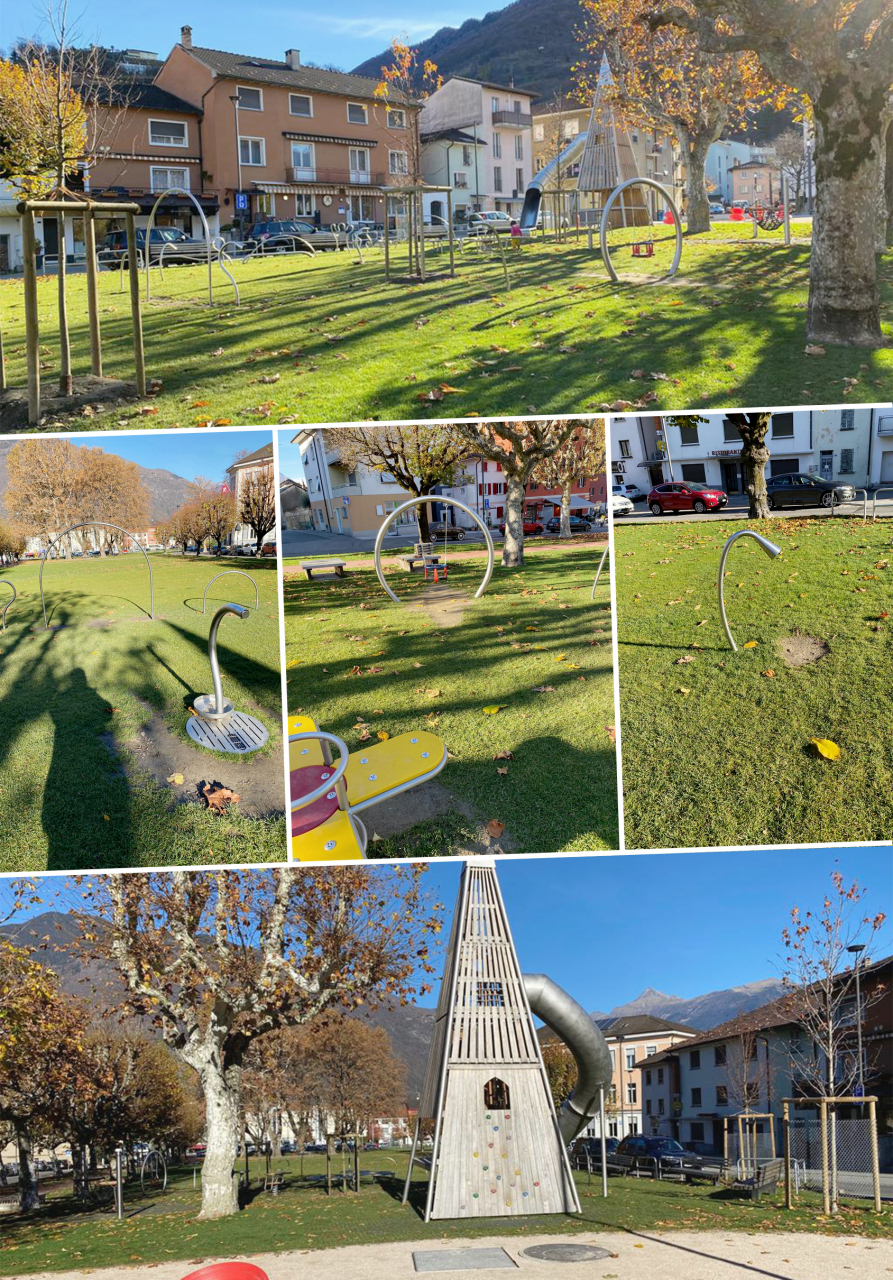 Giubiasco: il parco giochi non piace, migliorie in vista | laRegione.ch