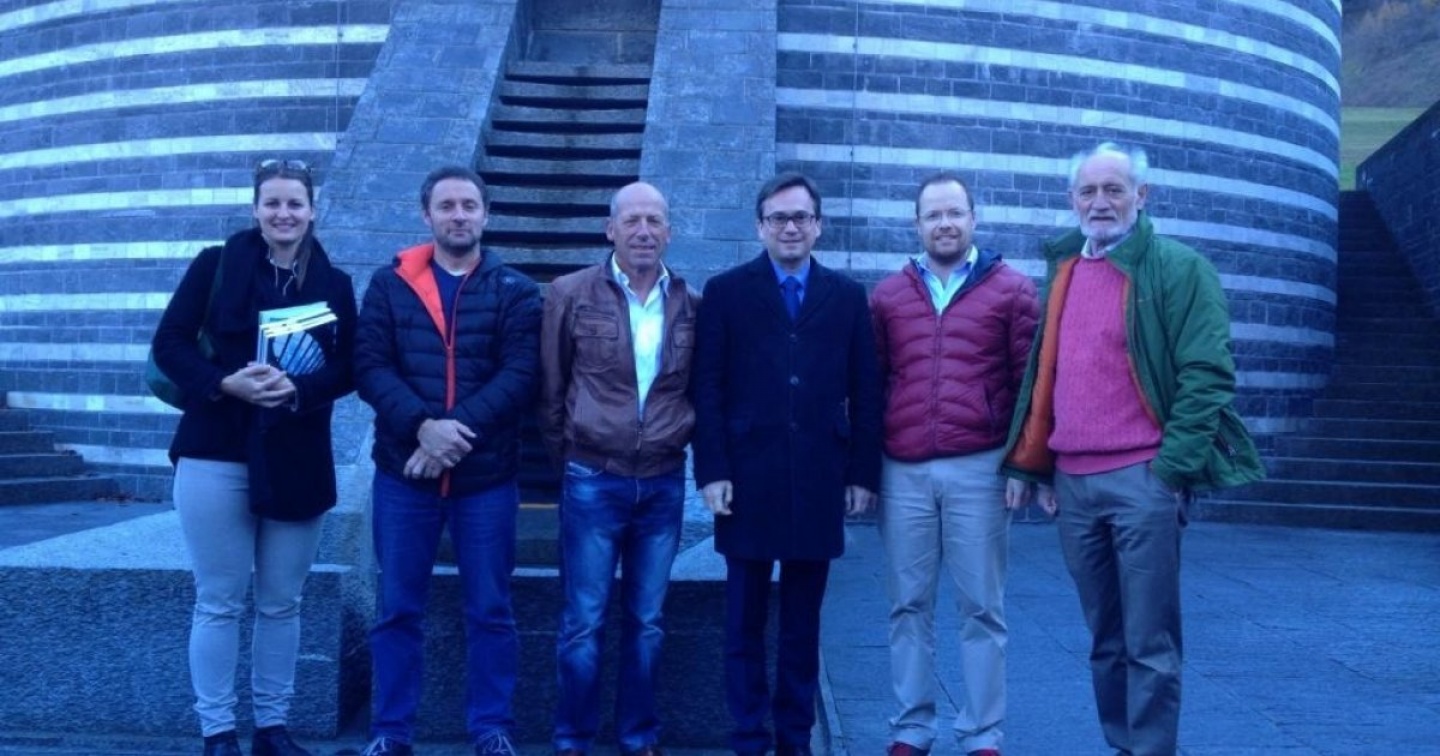 Christian Vitta in visita in Lavizzara | laRegione.ch
